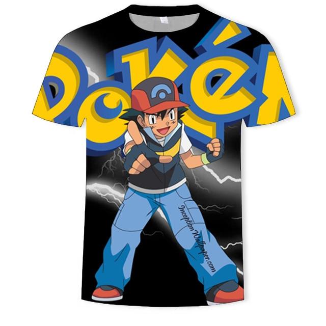 Ash Pokémon T-Shirt | pokemon-shop.uk