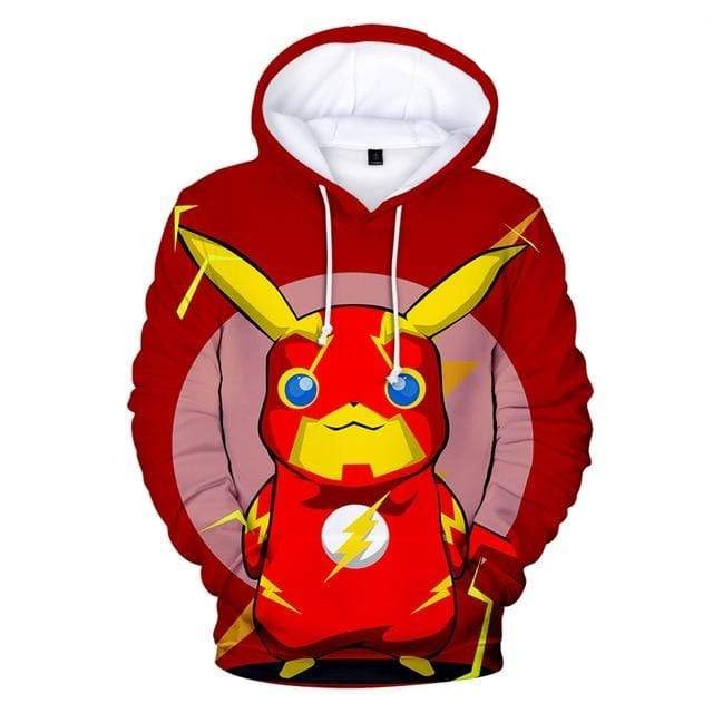 Flash Pikachu Hoodie | pokemon-shop.uk – My Store